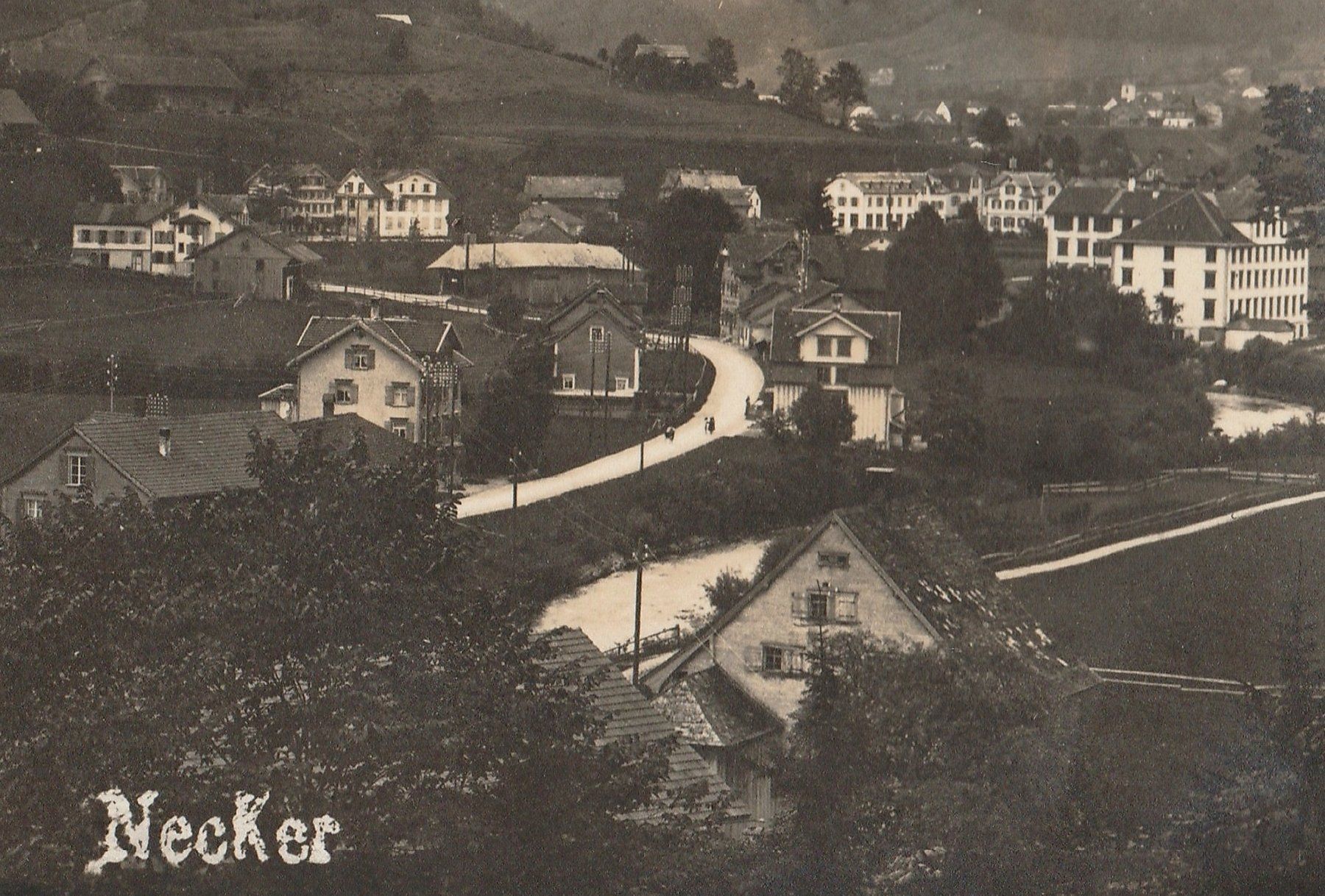 Necker zwischen Mogelsberg u. Brunnadern - (1921) (Gebraucht) in ...
