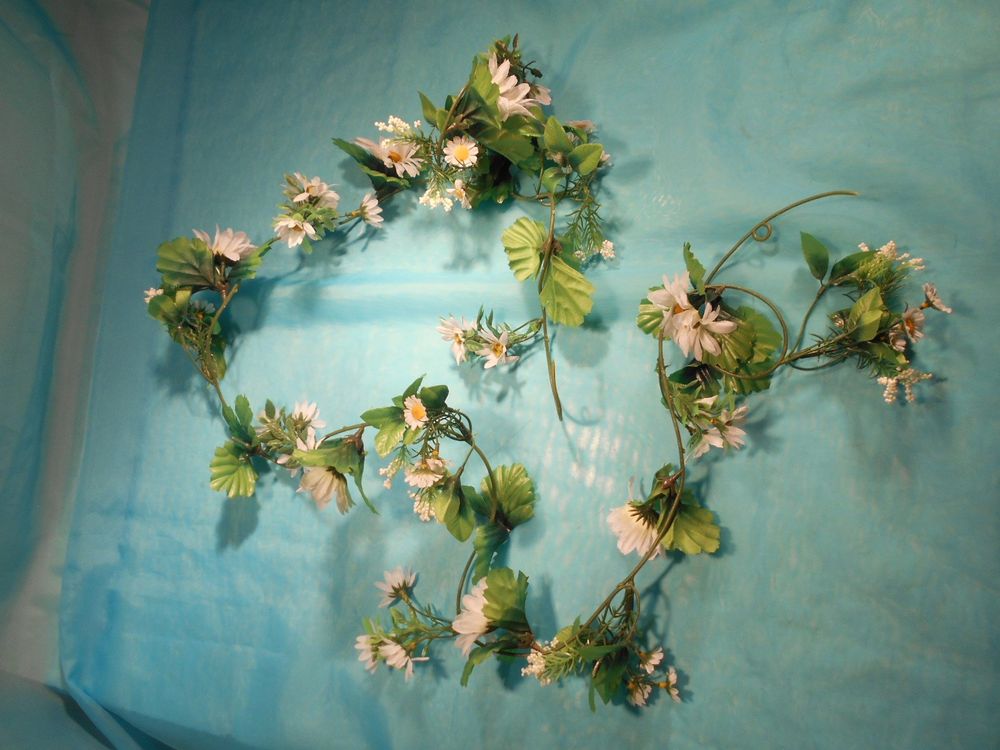 Blumengirlande mit Margeriten, L: 2m (Neu (gemäss Beschreibung)) in ...