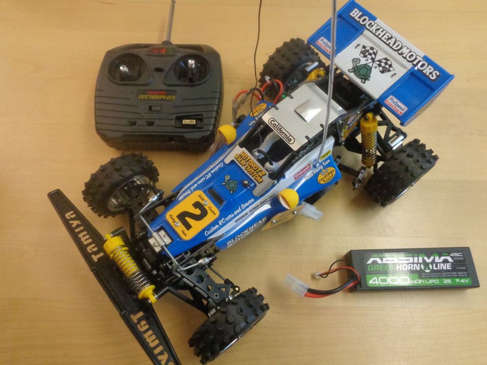 Tamiya Buggy Hotshot II Blockhead 4WD 1:10 (Gebraucht) in Basel für CHF ...