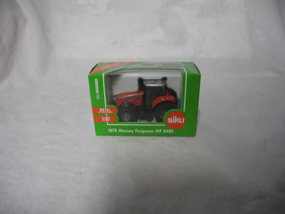 SIKU 1878 TRAKTOR TRACTEUR MASSEY FERGUSON MF 8480 1:87 (Neu und ...