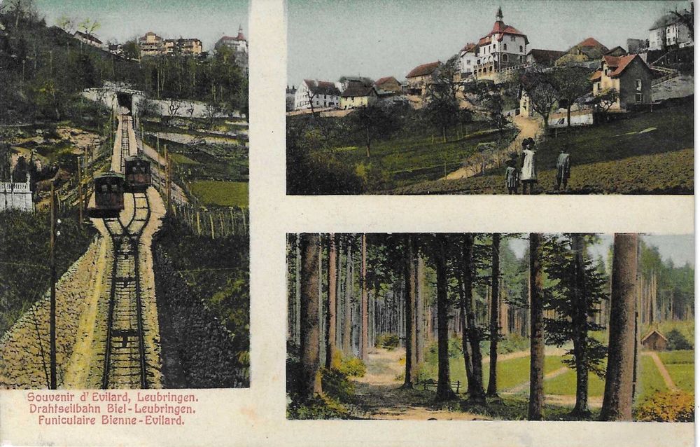 Evilard - Leubringen / Funiculaire - Drahtseilbahn (Gebraucht) in ...