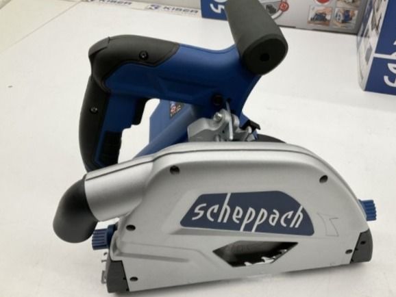 Scheppach Akku Kreissäge Tauchsäge Set mit Akku und Schienen (Neu und ...
