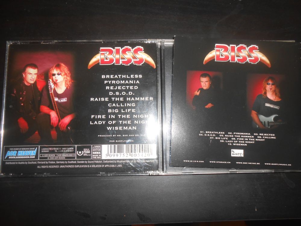 Biss – Face-Off / 2005 (Gebraucht) in Aarberg für CHF 14 – mit ...