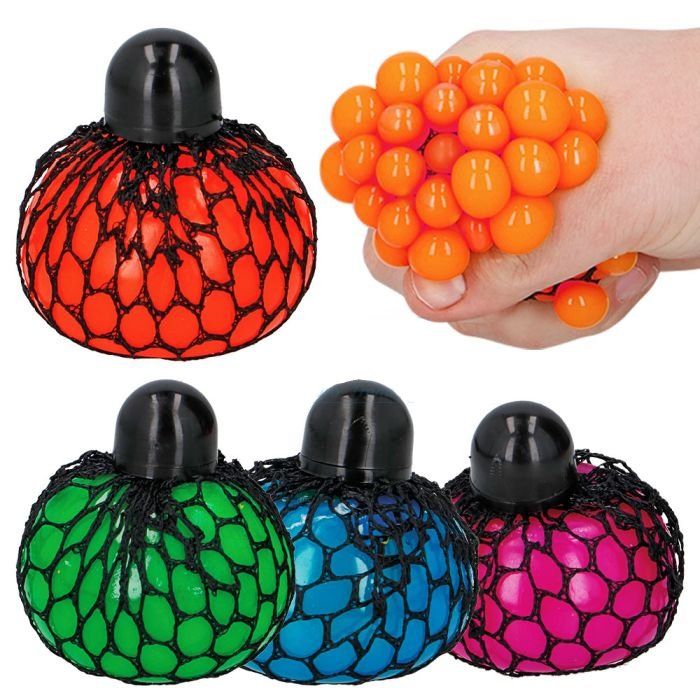 Squish-Ball im Netz ca. 7cm - Lieferung 1 Ball (Neu und ...