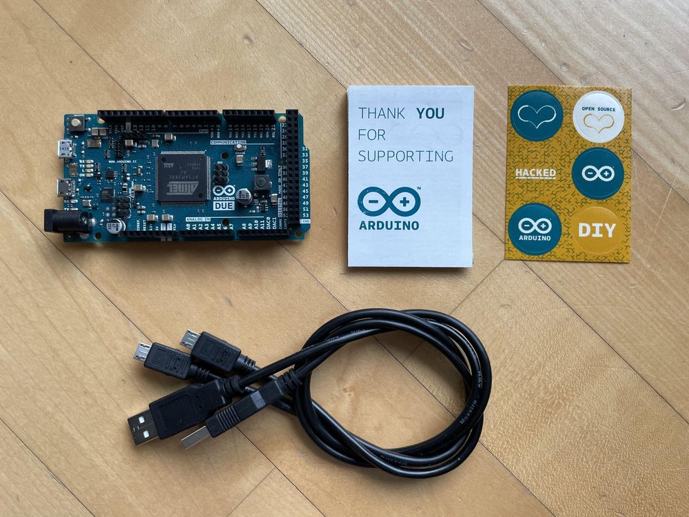 Arduino DUE R3-E Board mit Kabel (inkl. 2 Micro-USB Kabel) | Kaufen auf Ricardo