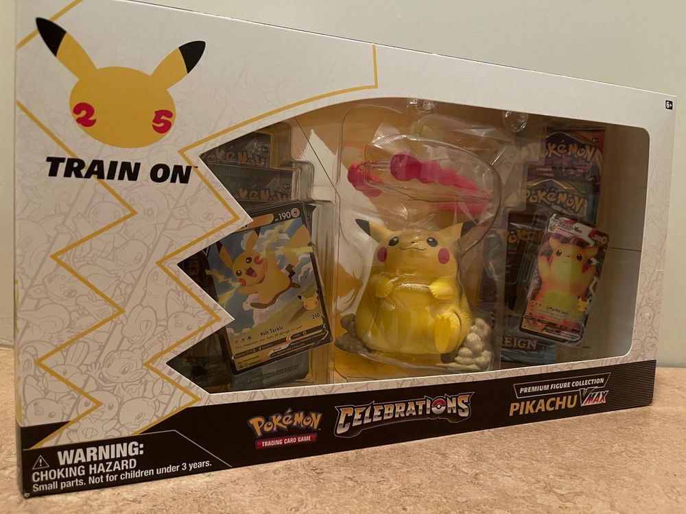 Pokemon Celebrations Pikachu VMAX Box EN (Neu und originalverpackt) in ...