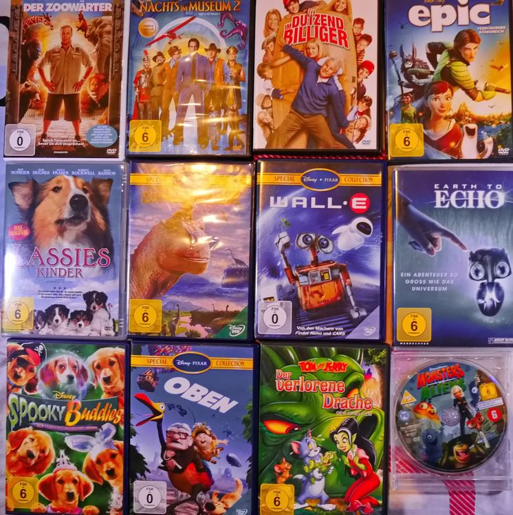 DVD Kinderfilme (Gebraucht) in Rothenthurm für CHF 8 – mit Lieferung auf Ricardo kaufen