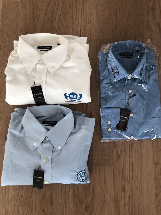 Hemd Luca Maldini pure coton gr 38,40 (Neu und originalverpackt) in ...