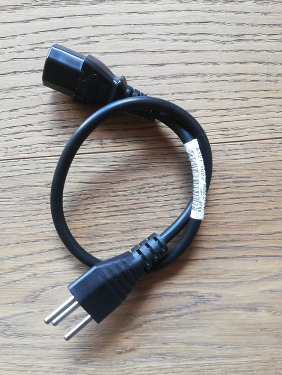 Stromkabel für Drucker 40cm (Gebraucht) in Adelboden für CHF 2.25 – mit ...