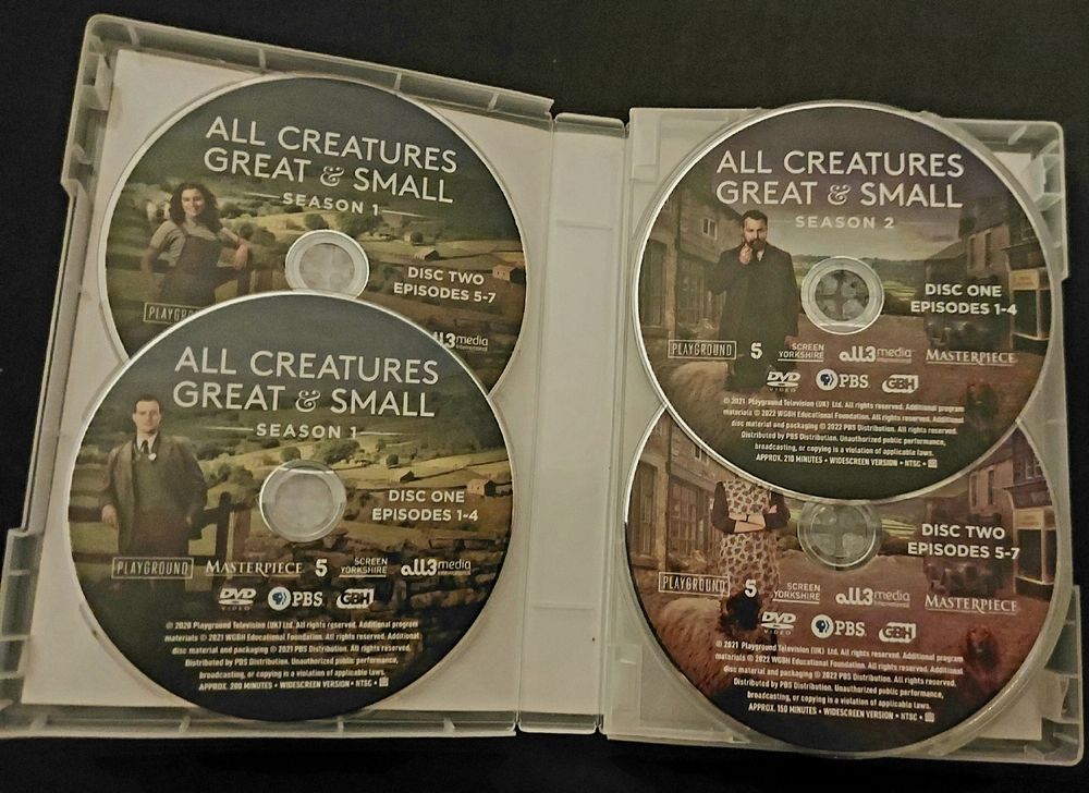 All Creatures Great and Small - Season 1-5 DVD Box - English (Neu ...