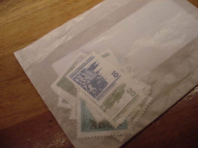 22 verschiedene Briefmarken Deutsche Post **, um 1990 | Kaufen auf Ricardo