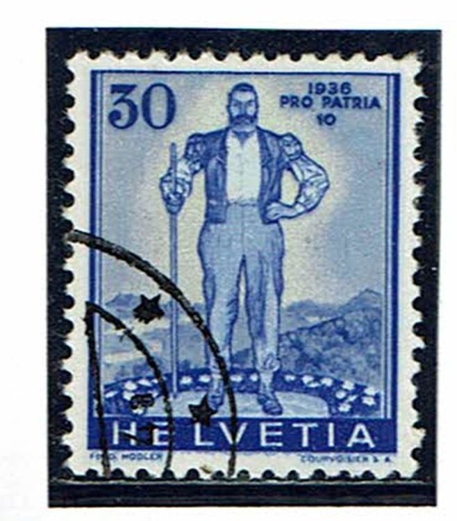 REID7/Pro Patria W4 oblit. (Gebraucht) in Neuchâtel für CHF 2 – mit ...
