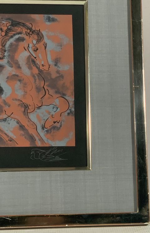 Hans Erni (1909-2015) Lithographie mit Taube Zeichnung | Acheter sur Ricardo