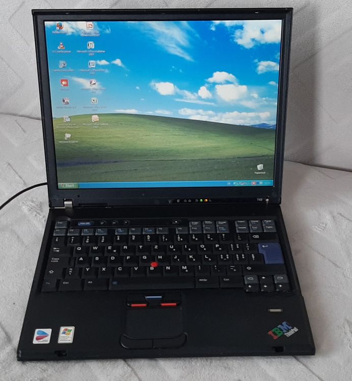IBM ThinkPad T43 14 Zoll,, Windows XP SP3 & Office 2007 | Kaufen auf Ricardo