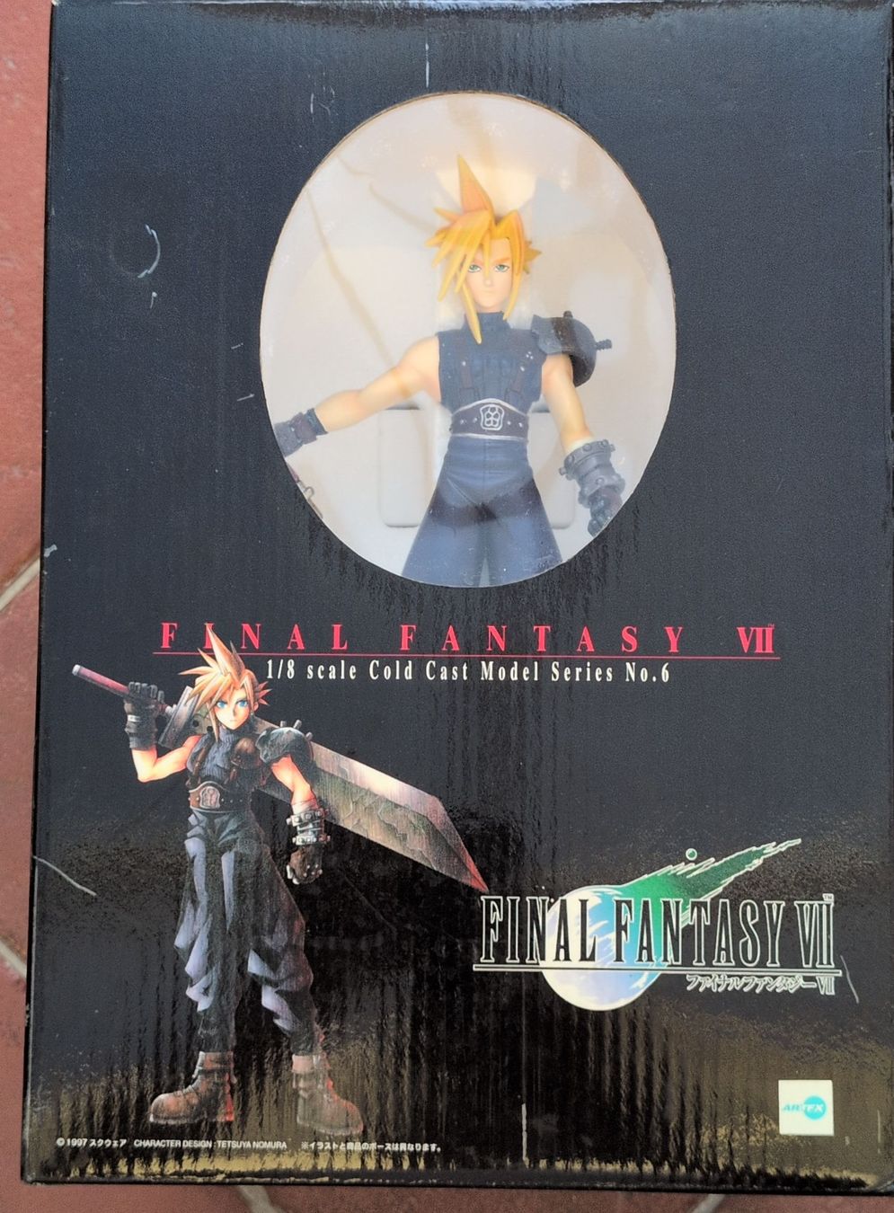 Final Fantasy VII Cloud Strife 1/8 Scale Cold Cast Model (Neu (gemäss ...