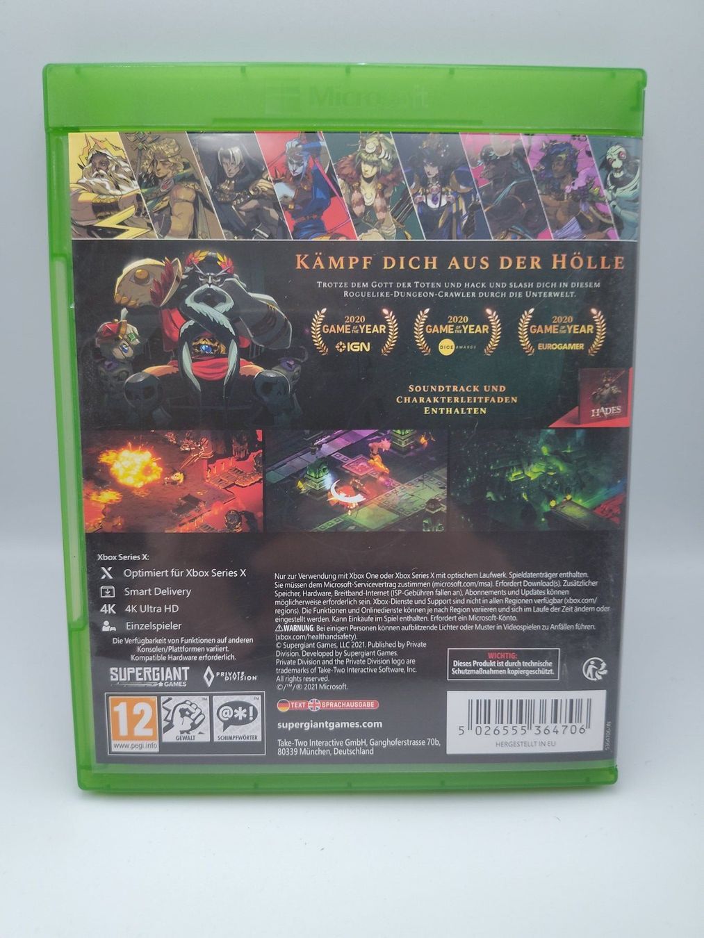 Hades (Xbox Series X / Xbox One) (Gebraucht) in Kloten für CHF 25 – mit ...