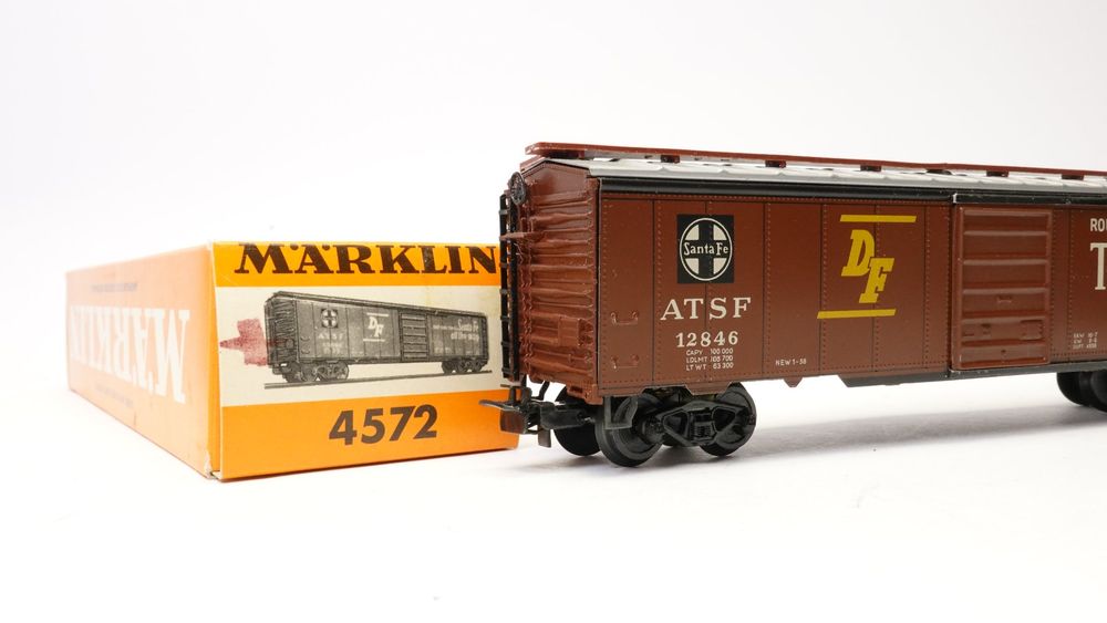 e52 Märklin 4572 USA Box Car braun Texas Chief 2) (Gebraucht) in Thun ...