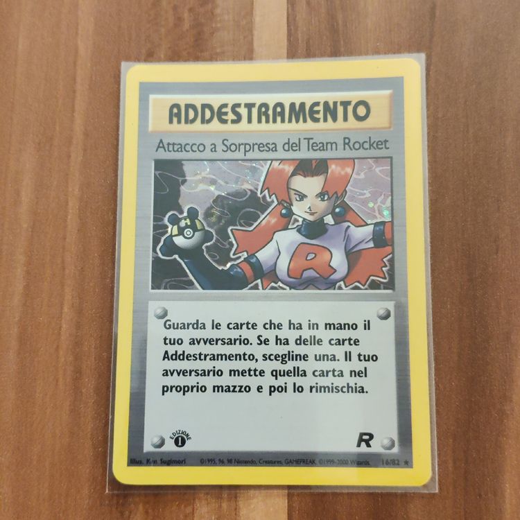 Pokémon Attacco sorpresa 16/82 Team Rocket ITA HOLO rare 1ed (Usato) a ...