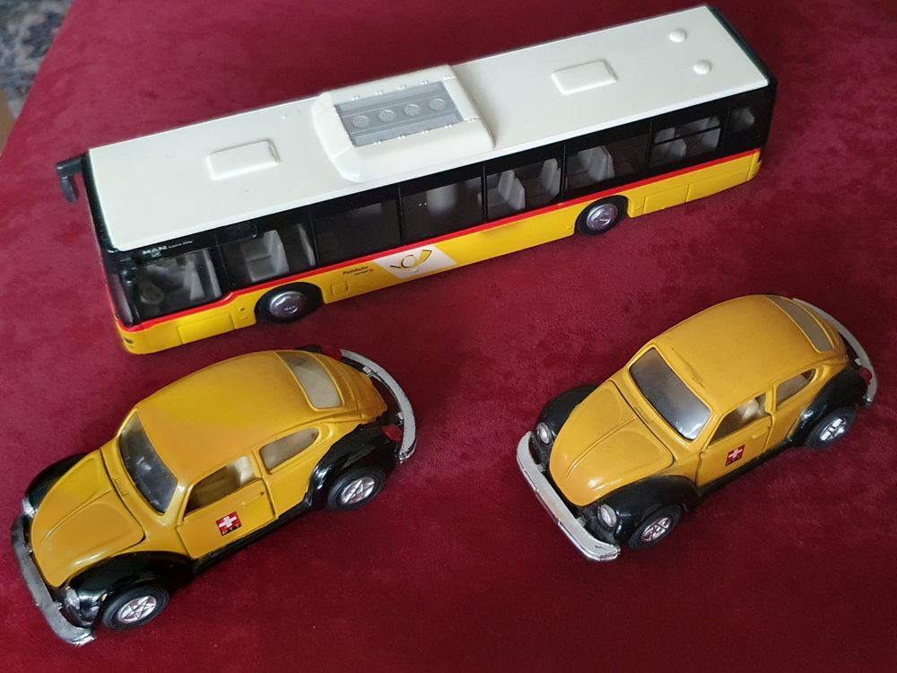 Postauto Set mit 2 VW Käfer und Bus (Gebraucht) in Kreuzlingen für CHF ...