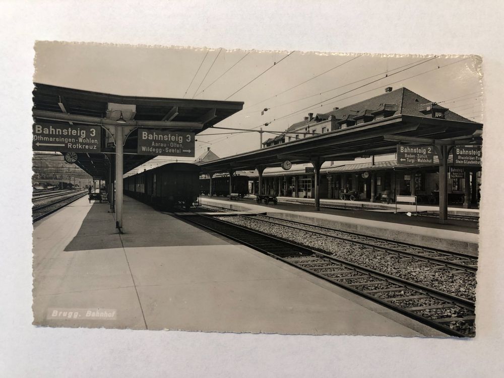 Brugg Bahnhof - Bahnsteig 3 (Gebraucht) in Pfäffikon ZH für CHF 7 – mit Lieferung auf Ricardo kaufen