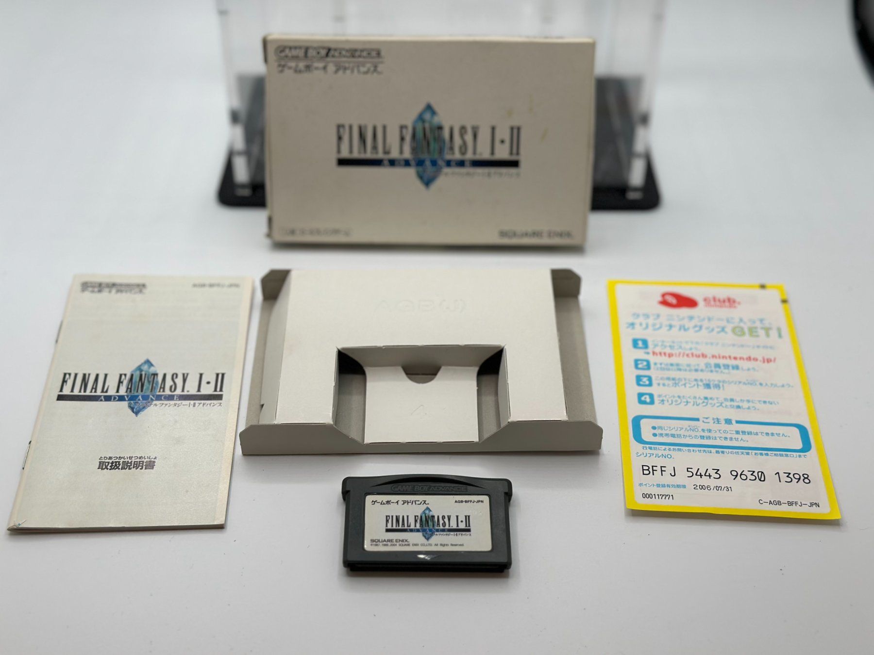 Final Fantasy 1+2 I+II Game Boy Advance Gba Nintendo Jap Jap (Gebraucht ...