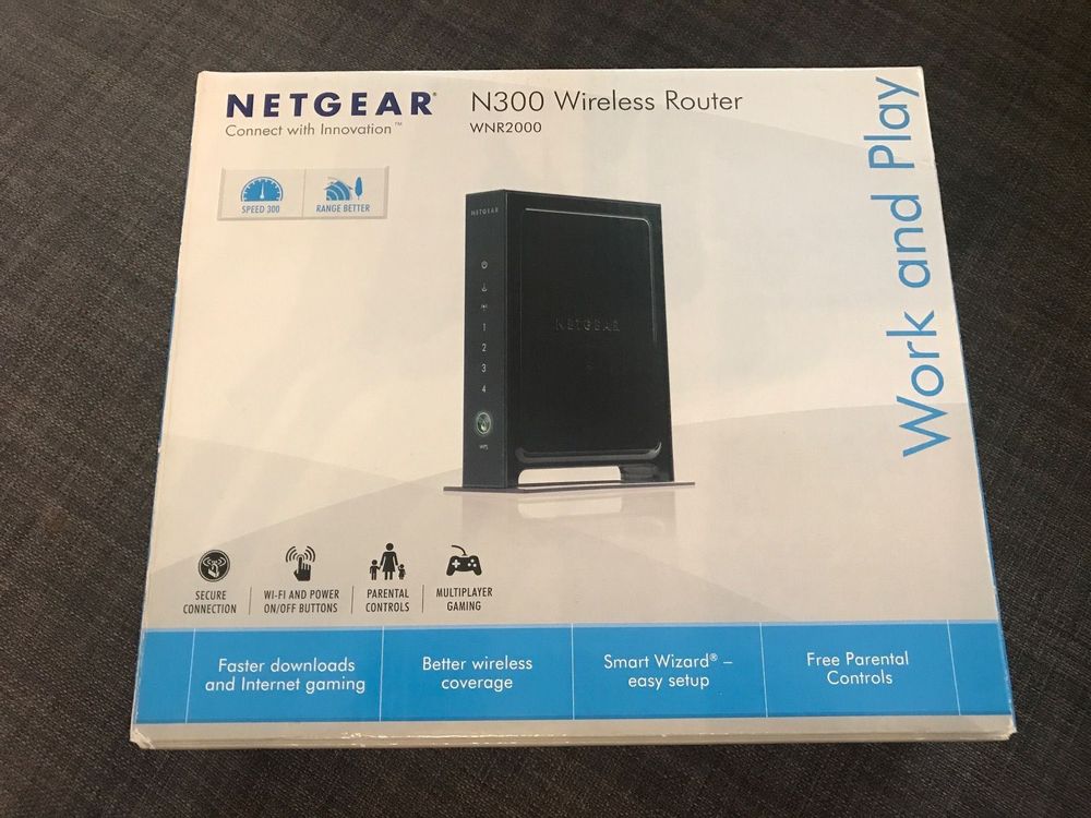 Netgear N300 Wireless Router (Gebraucht) in Dielsdorf für CHF 10 – mit ...