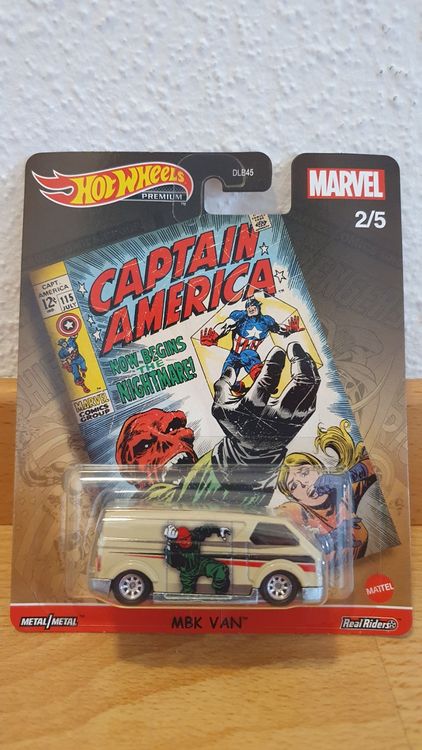Hot Wheels MBK Van / Captain America / Premium | Kaufen auf Ricardo
