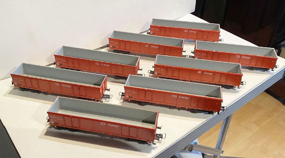8 Märklin 47190 Hochbordwagen Eaos DB Cargo | Kaufen auf Ricardo