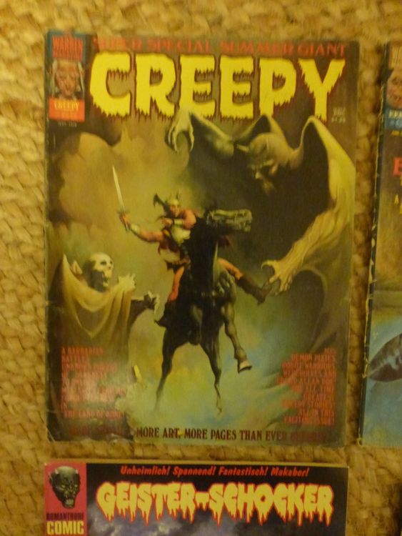 Horror Comics Creepy Eerie Geister-Schocker Crypt of Horror (Gebraucht ...