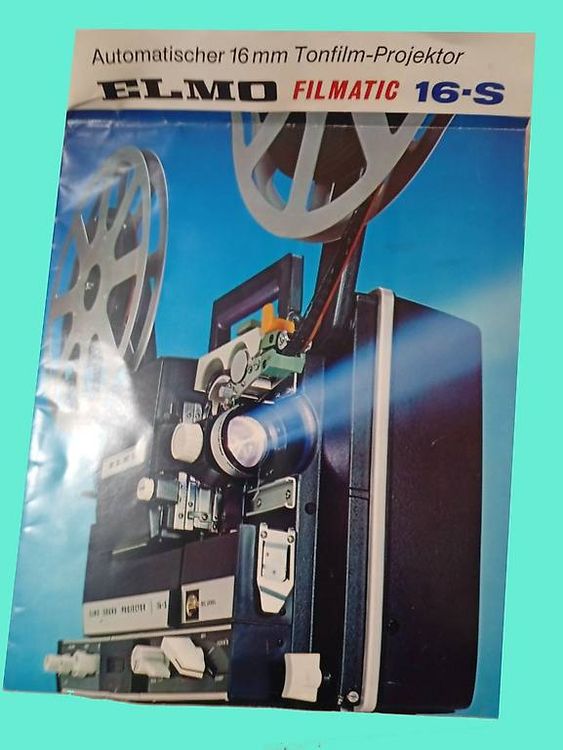 ELMO Sound Projector 16-S - Filmprojektor Top für 16mm Filme (Gebraucht ...