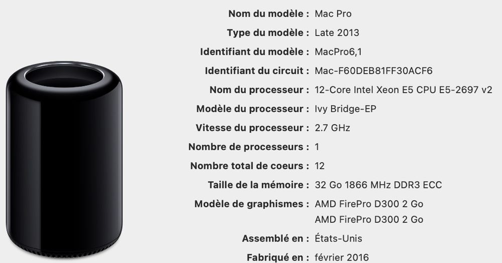 MacPro 12-Core Intel Xeon E5 CPU, 32 GB (Gebraucht) in werdenberg für ...