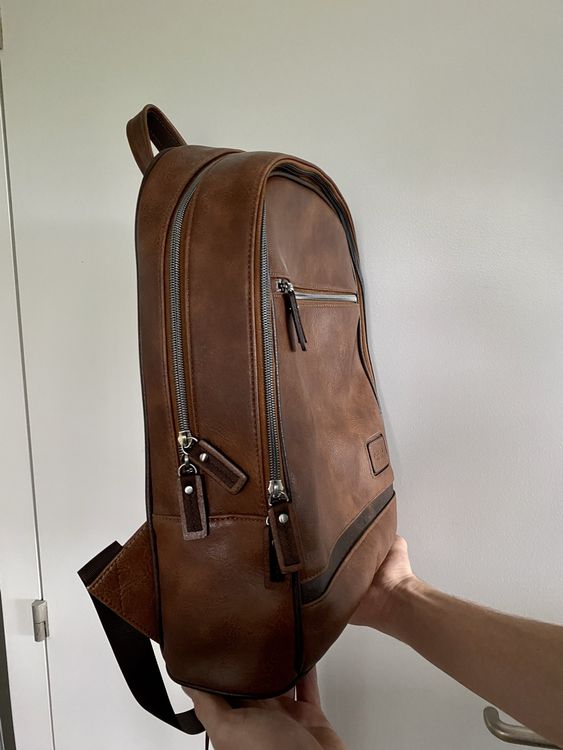 Small Fake-Leather Backpack (Gebraucht) in Muntelier für CHF 10 – mit ...