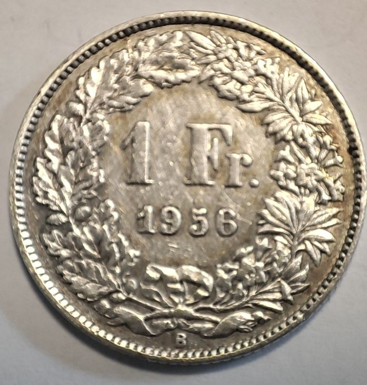 1 Franken Silbermünze 1958 | Kaufen auf Ricardo