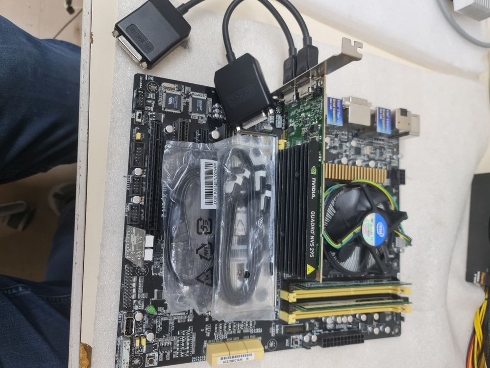 Asus P9D WS + Xeon E3-1230 + 8 GB + Nvidia Quadro NVS 295 (Gebraucht ...