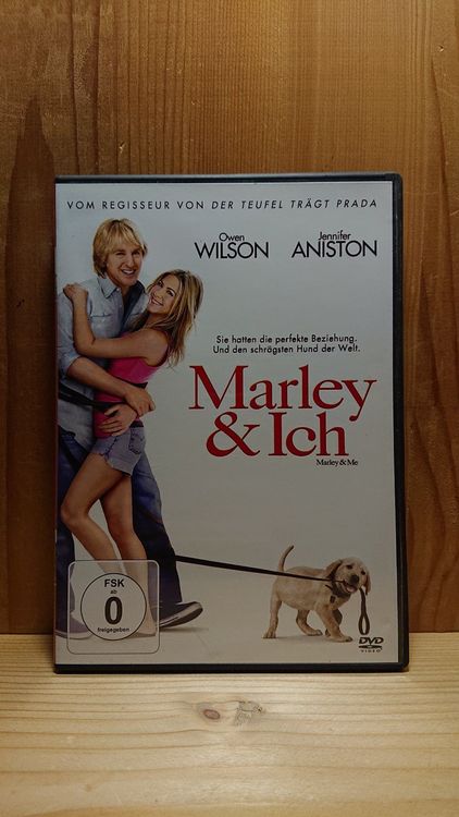 MARLEY & ICH DVD mit Owen Wilson und Jennifer Aniston (Gebraucht) in ...