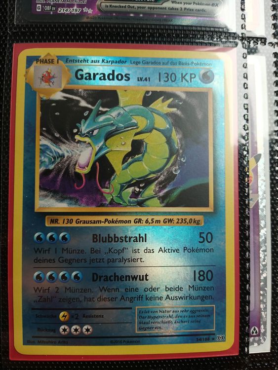 Garados Evolutions Deutsch Reverse Holo - Pokemon Karte (Gebraucht) in ...