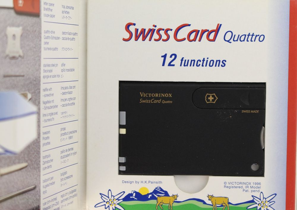 Victorinox Swiss Card Quattro Taschenmesser Schere (Neu (gemäss ...