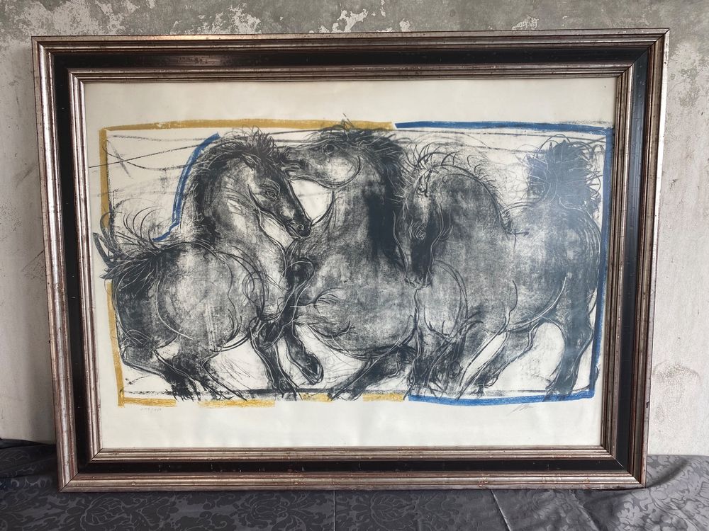 Hans ERNI (1909-2015) lithographies. Dimension 105/76 cm | Kaufen auf Ricardo