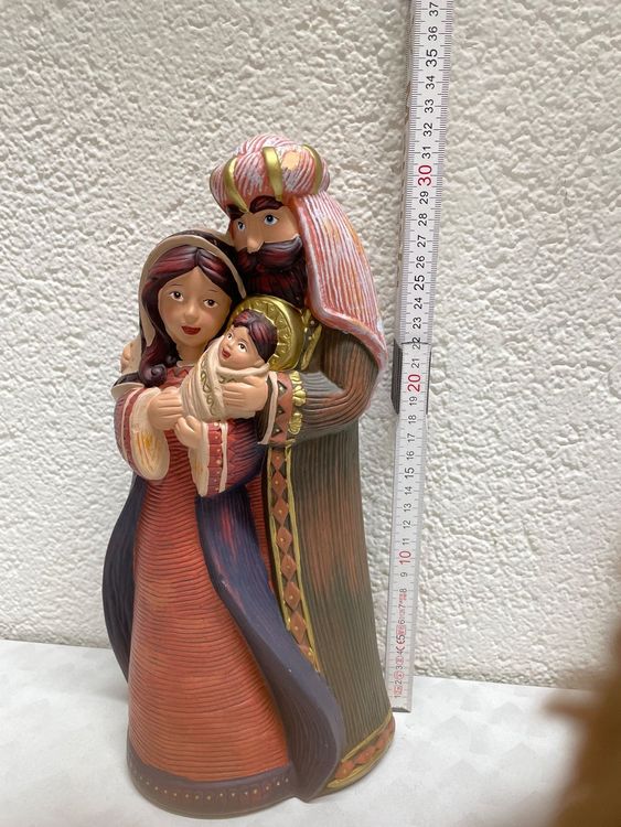 MARIA UND JOSEF MIT JESUSKIND GROSSE KRIPPENFIGUR | Kaufen auf Ricardo