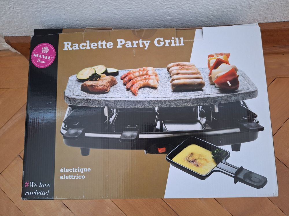 Raclette Party Grill mit Steinplatte (Gebraucht) in Luzern für CHF 5 ...