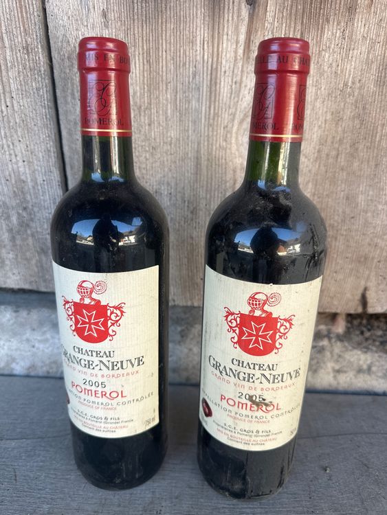 2 Flaschen Château Grange-Neuve Pomerol 2005 | Kaufen auf Ricardo