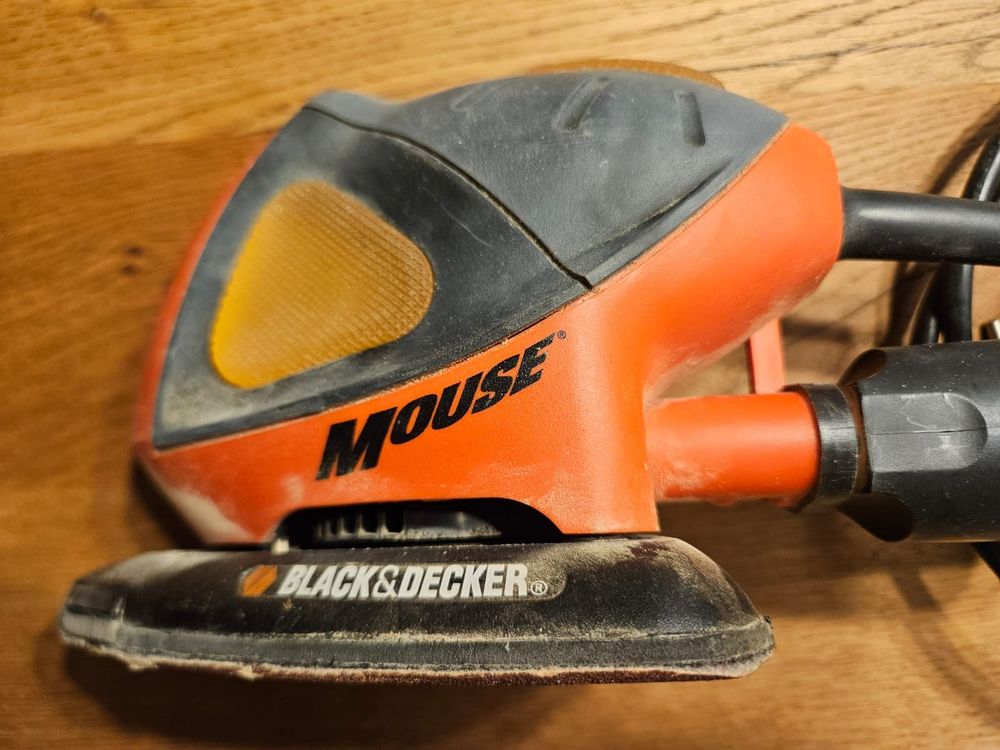 Black & Decker Mouse KA165-GT – kompakter Dreieckschleifer (Gebraucht ...