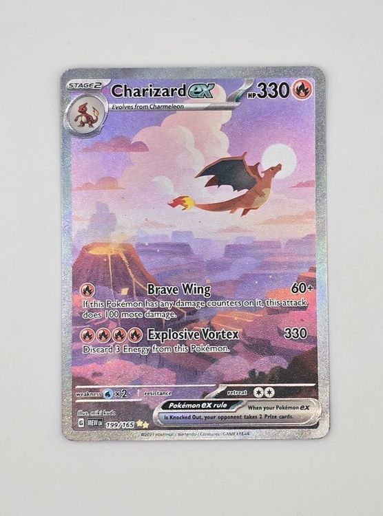 Charizard ex (199/165 Set MEW 151) NM / ENG (Gebraucht) in COINTRIN für ...