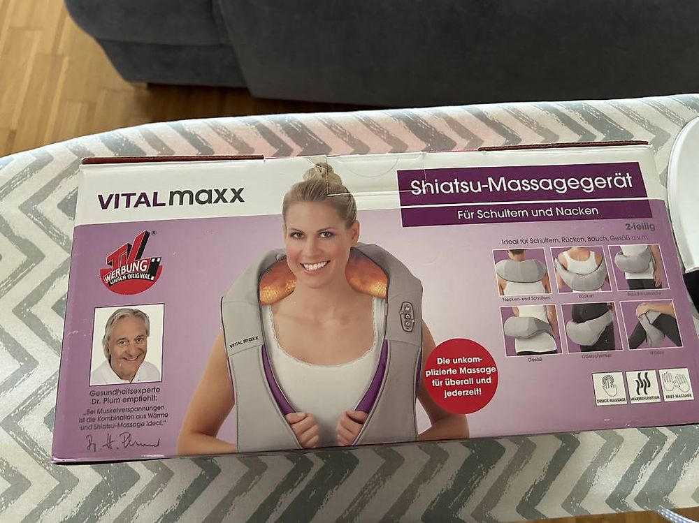 Vitalmaxx Shiatsu Massagegerät für Schultern und Nacken (Gebraucht) in Frauenfeld für CHF 40 ...
