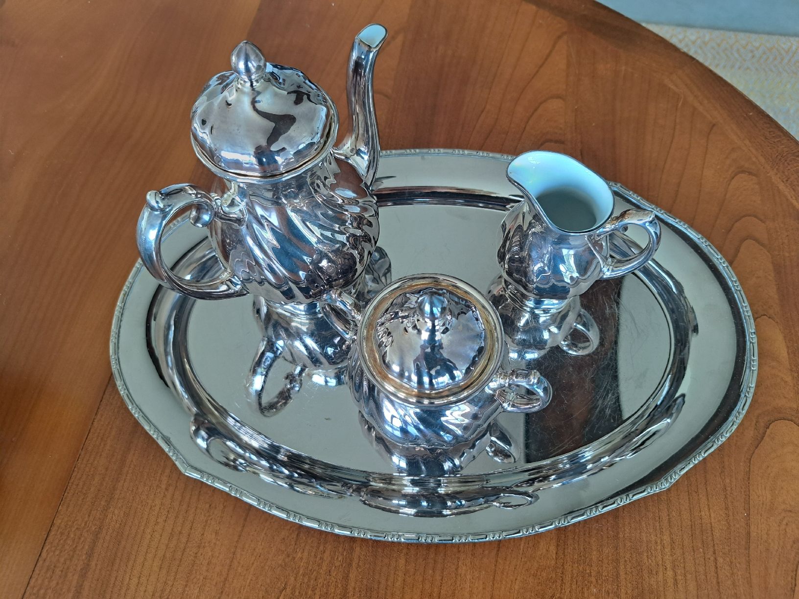 WMF service à thé en porcelaine et argent (Gebraucht) in Hauterive NE ...