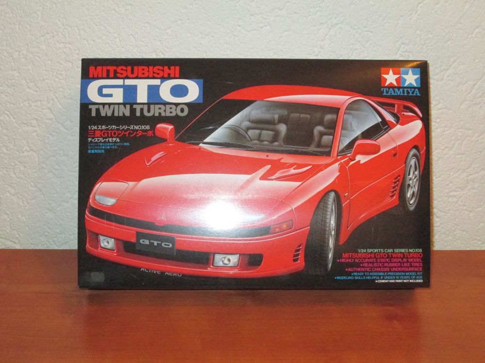 Tamiya kit Mitsubishi GTO Twin Turbo 1/24 (Neu und originalverpackt) in ...