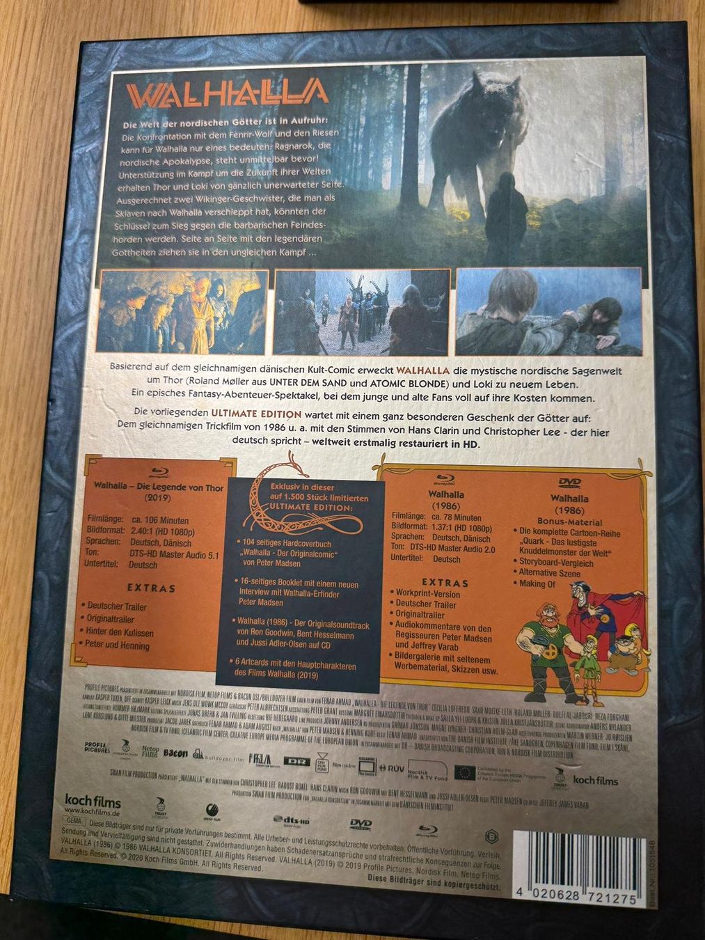 Walhalla - Die Legende von Thor (Blu-ray Ultimate Edition) (Neu (gemäss ...