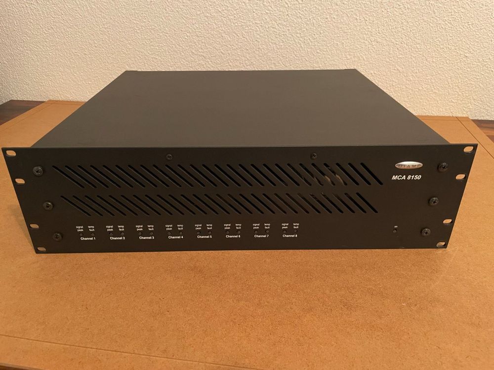 Biamp MCA 8150 Verstärker Endstufe 8ch (D'occasion) à Mellingen pour ...
