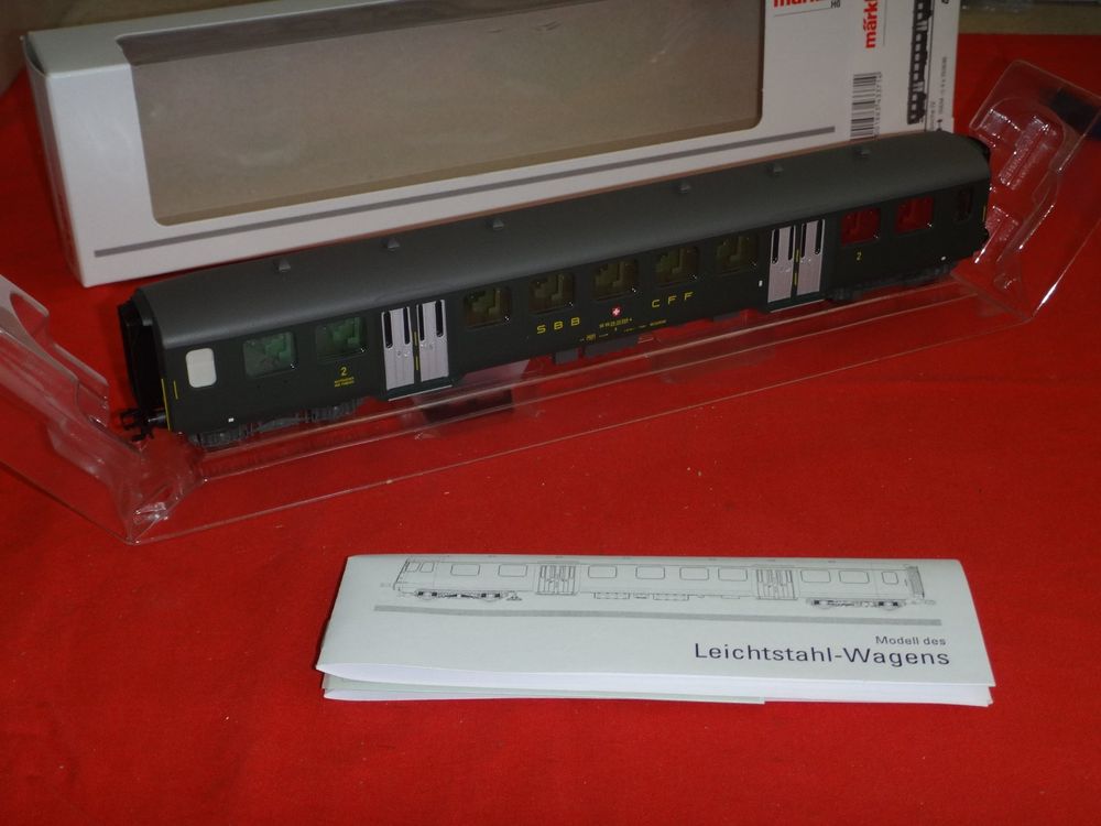 Märklin : Leichtstahlwagen 43370 (Neu und originalverpackt) in Märwil ...