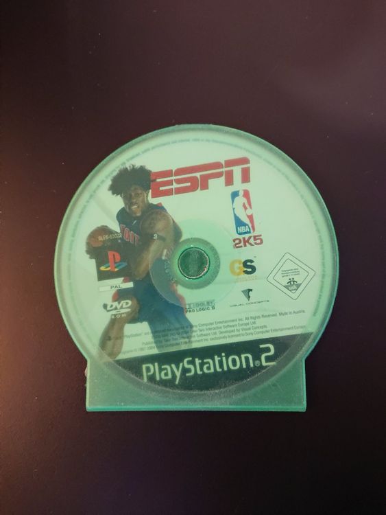 Sony Playstation 2 PS2 - ESPN NBA 2K5 - PAL - nur Disc (Gebraucht) in ...